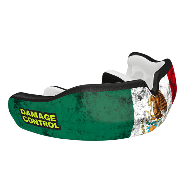 Mexican Flag Custom Fit Mouthguard - Damage Control Mouthguards